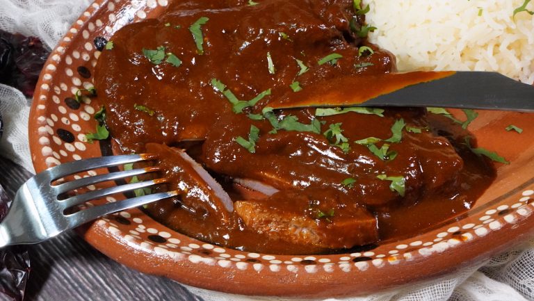 Beef Tongue in Guajillo and Ancho Chile Salsa - Rumba Meats®